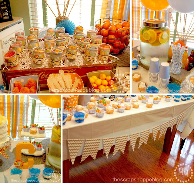 orange & blue party 5