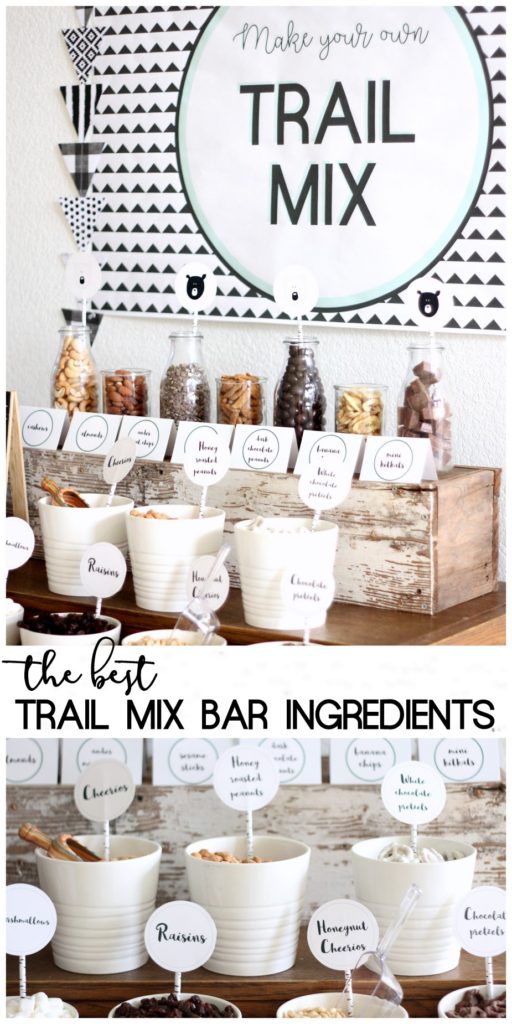 the best ingredients for a trail mix bar