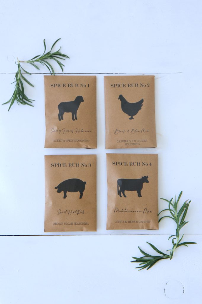 DIY grill rubs (with free printable spice packets)